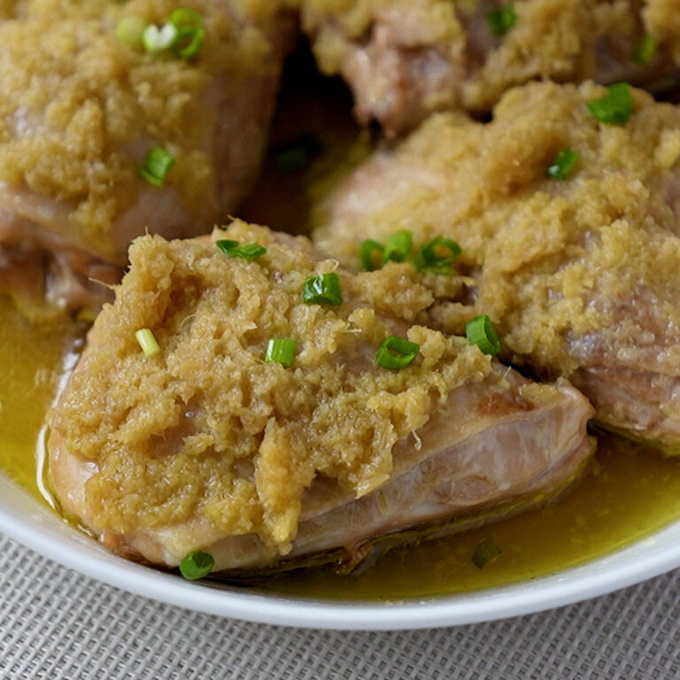 Steamed Ginger Chicken