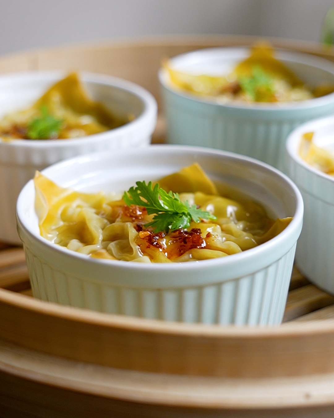 Viral Dumpling Bowl Recipe (Easy Dumpling Hack!) | Ruyi Asian Recipes