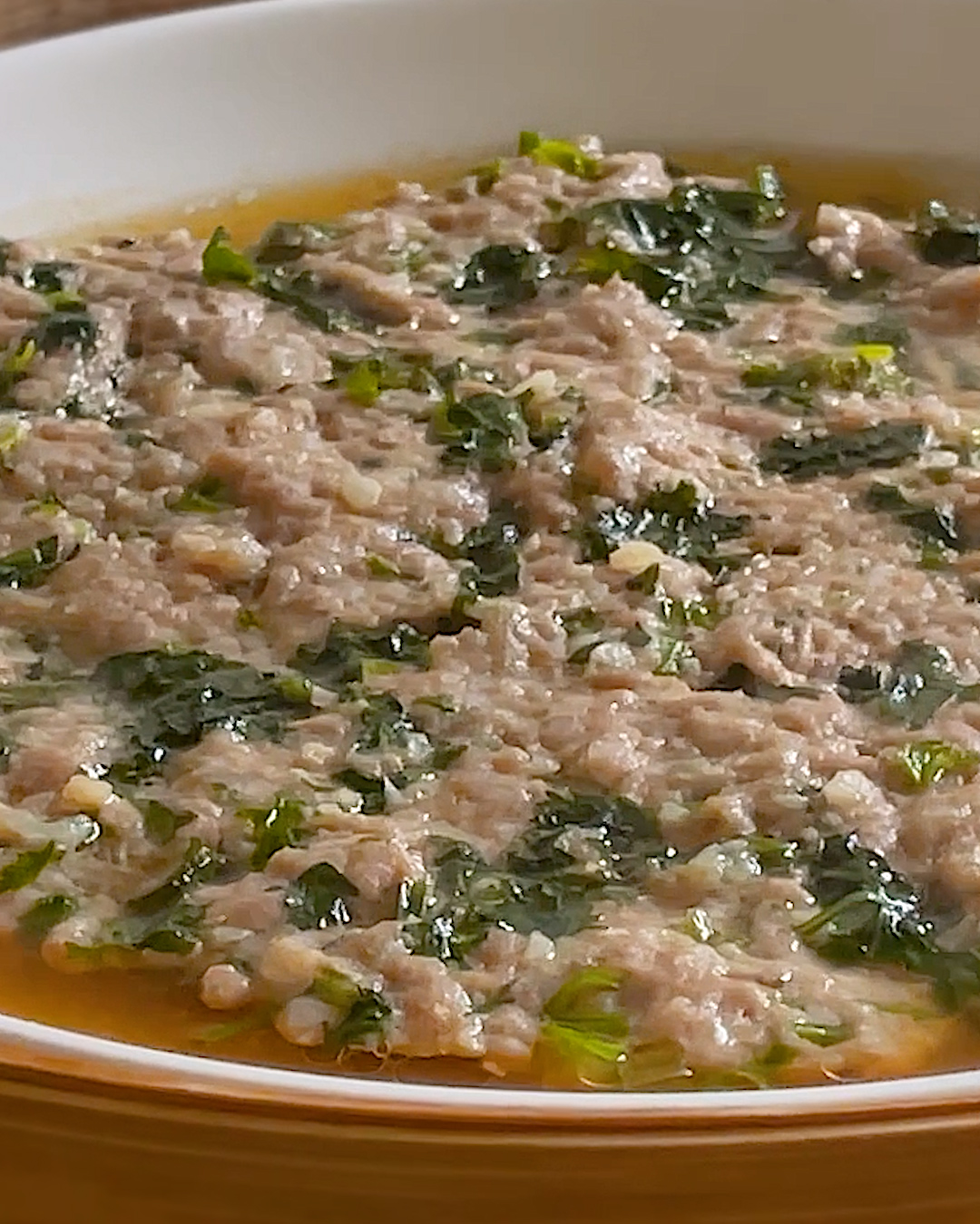 Steamed Minced Pork with Coriander