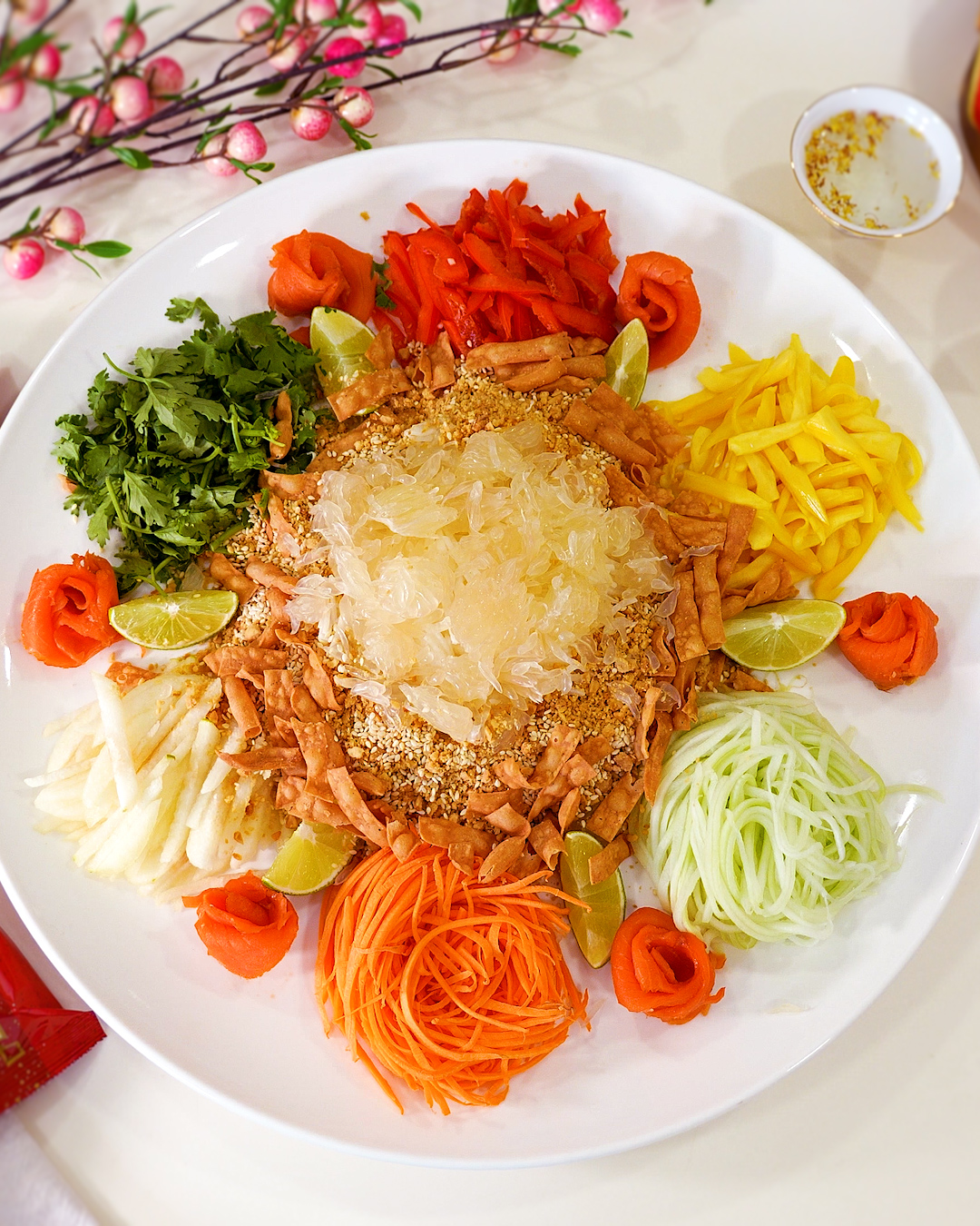 Prosperity Yee Sang Recipe | Easy Homemade Lou Sang for CNY